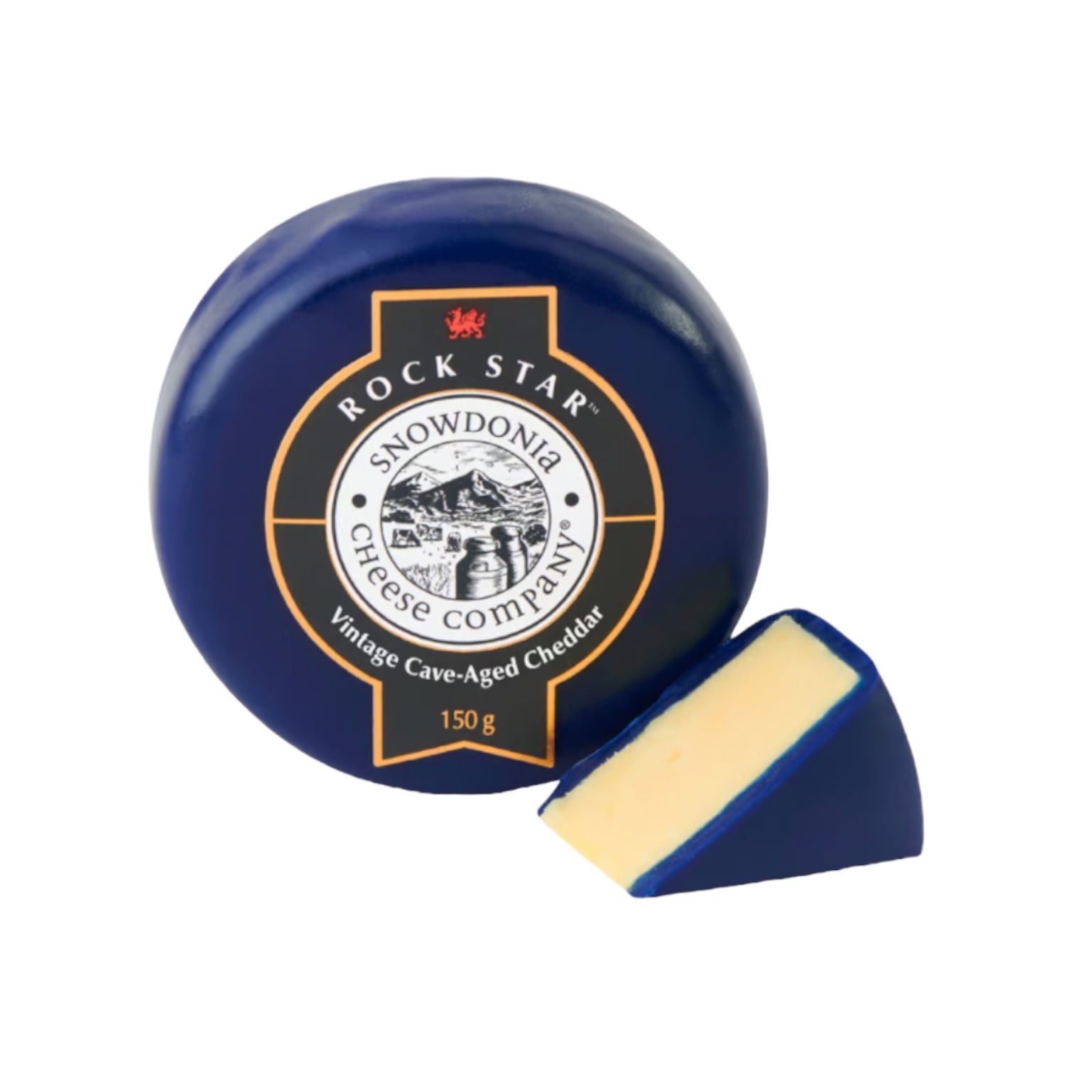 Rock Star (Cave-Aged Vintage Cheddar) 200g | Snowdonia Cheese | Angles ...